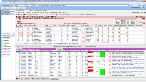 Horse Racing Software & Race Guide Cards | Proform Racing